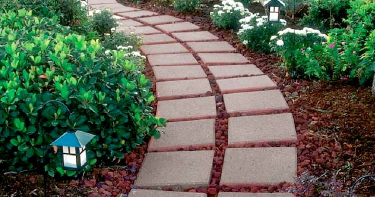 Square Patio Paver Stones Only $1 Each at Lowe's