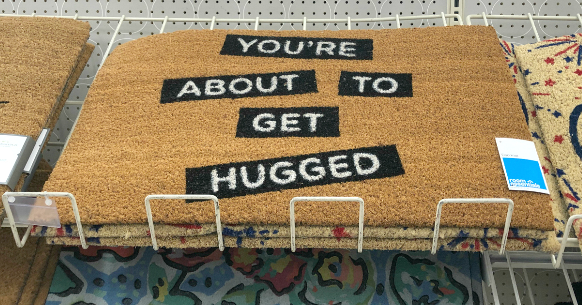 5 Trendy & Fun Doormats We Love From Target | Hip2BeHome
